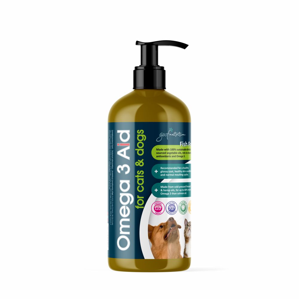 Omega 3 Aid for Cats & Dogs | Skin & Coat